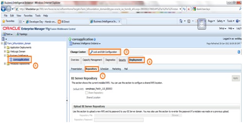 BI Direct: OBIEE 11G Repository and WebCat Migration Procedures -PART A ...