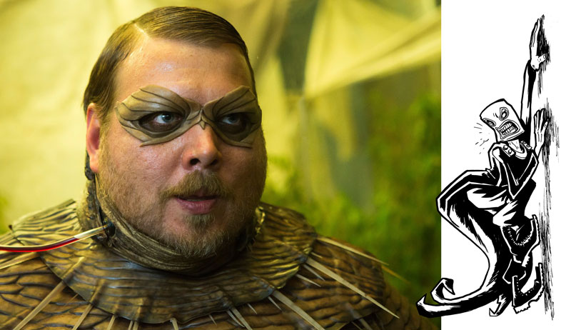 Erik Petri Illustration: Antboy vs. the Flea