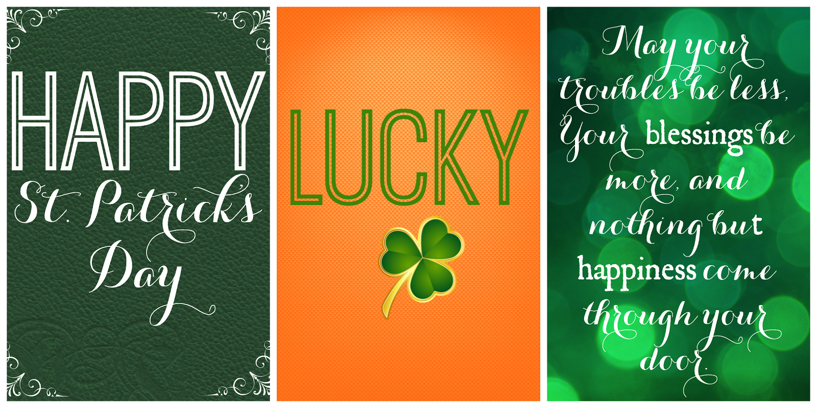 Glam, Glitz, and Glue sticks: FREE Printable St. Patrick's Day Signs