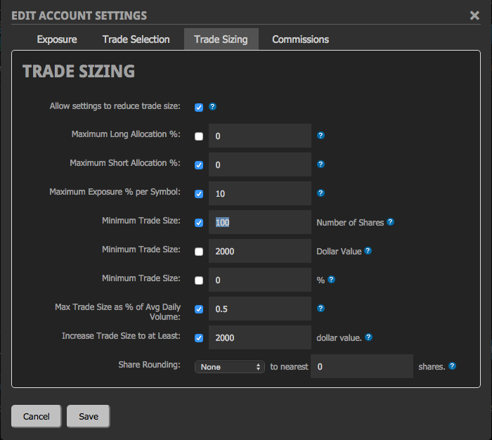 Getting Started with Strategic Trade Ideas: Adjusting Trade Size