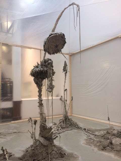 Drawing : Drawing using clay