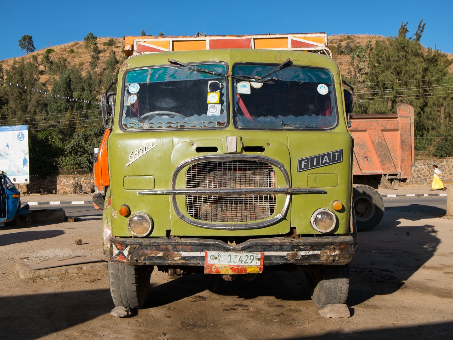Hello Talalay: Six Fiat Trucks In Ethiopia