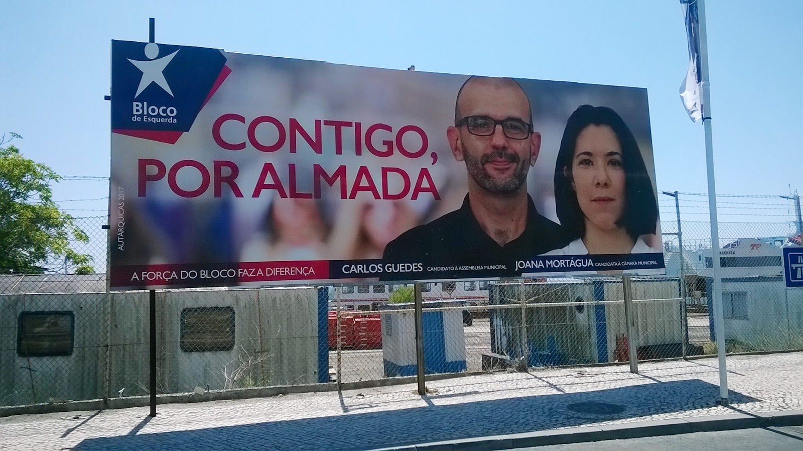 Nem tudo Freud explica...: Almada | Autárquicas'2017: os cartazes do Bloco de Esquerda