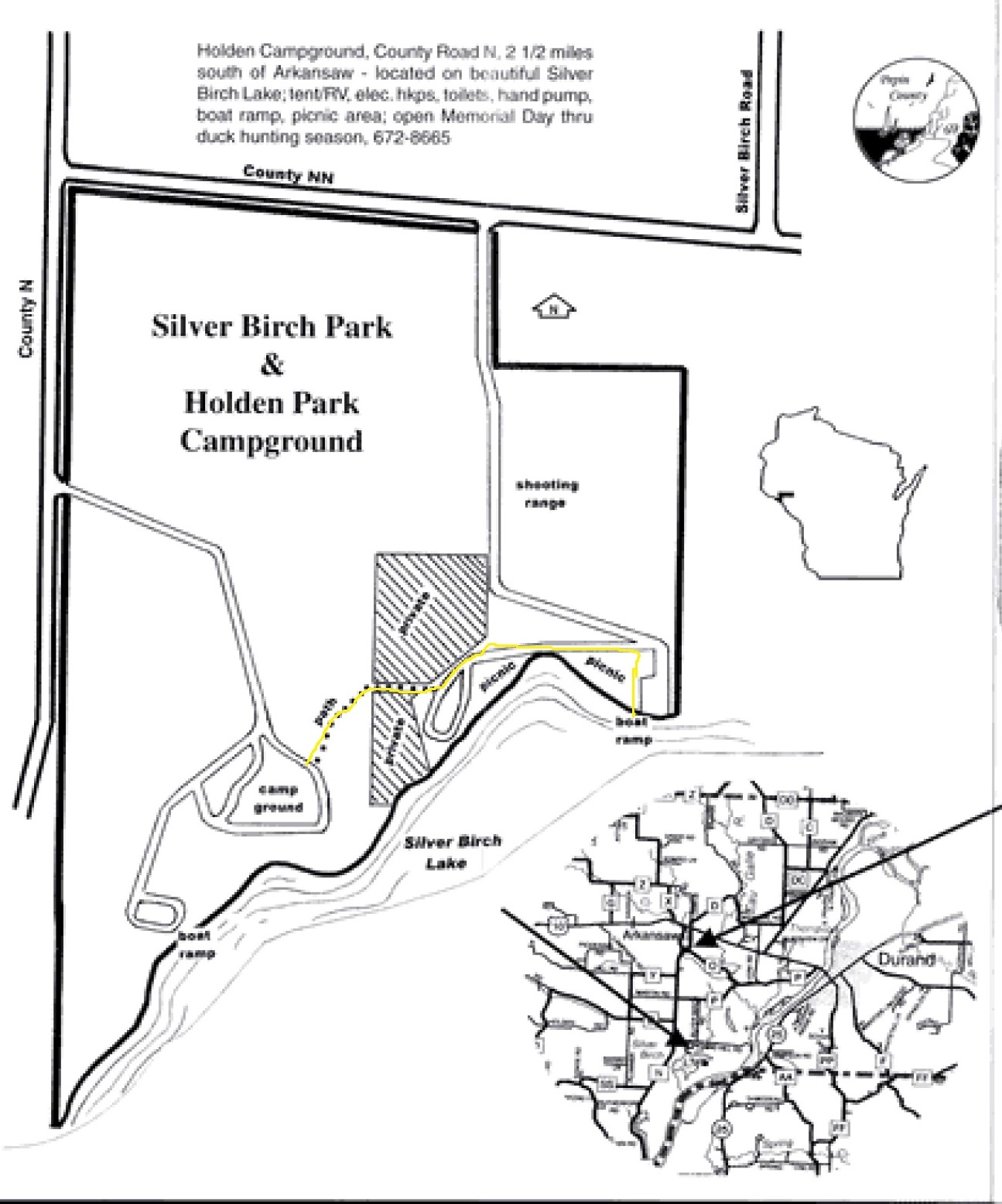 Day Hiking Trails: Western Wisconsin trail passes scenic lake