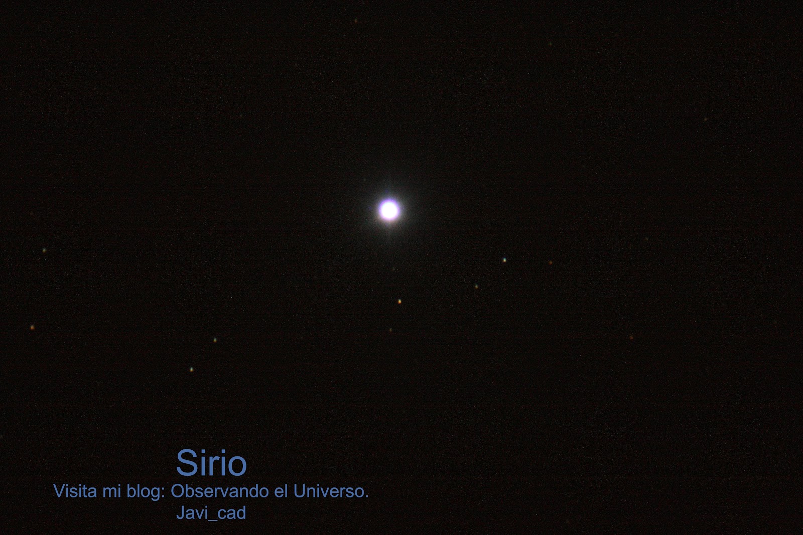 Observando el Universo: Sirio A y B