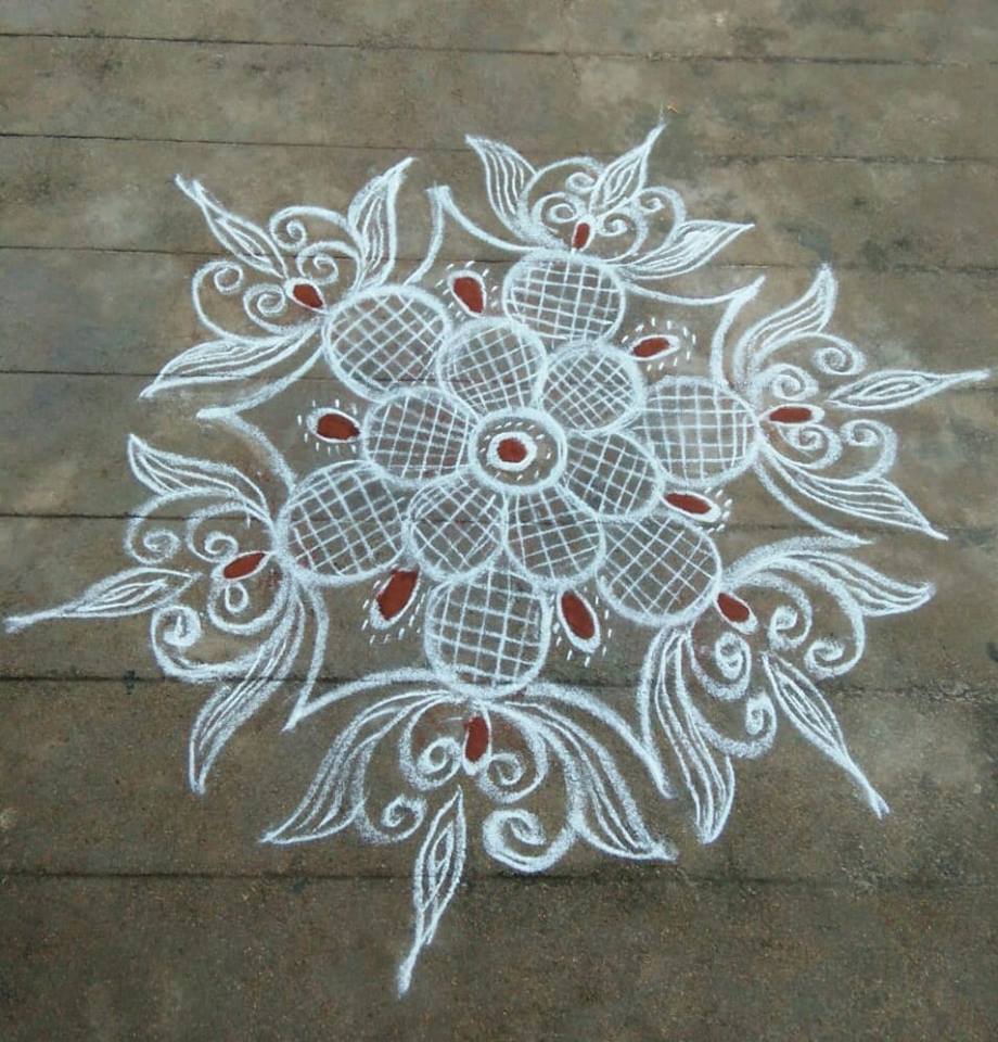 TELUGU WEB WORLD: INDEPENDENCE DAY AUG 15 TRI COLORS RANGOLI ART IDEAS ...