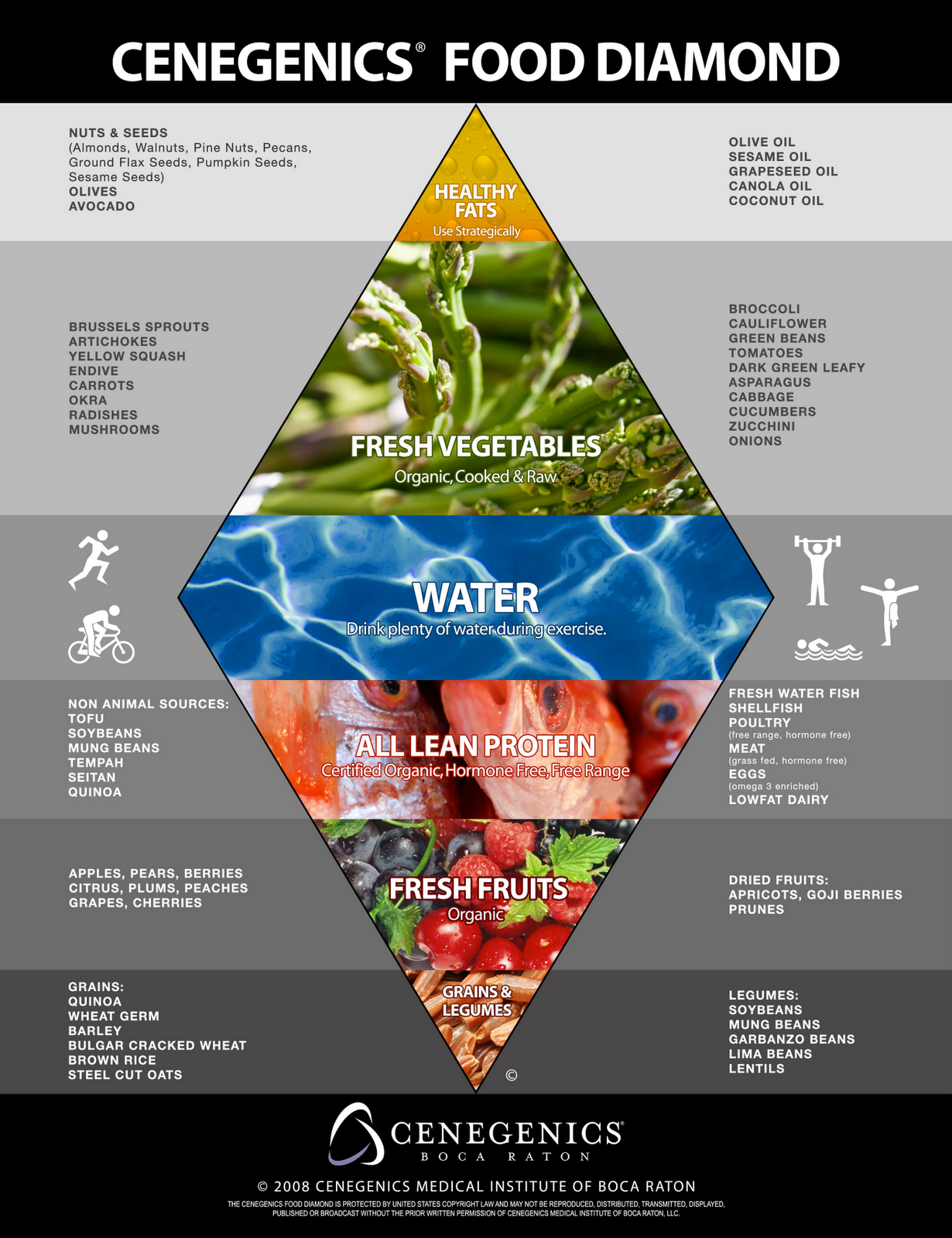 26.2 Years Later: The Cenegenics Food Plate: Plates Break, But Diamonds ...