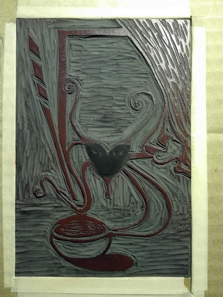 A Creative Journal of an Artist: Step-by-step four-color reduction ...