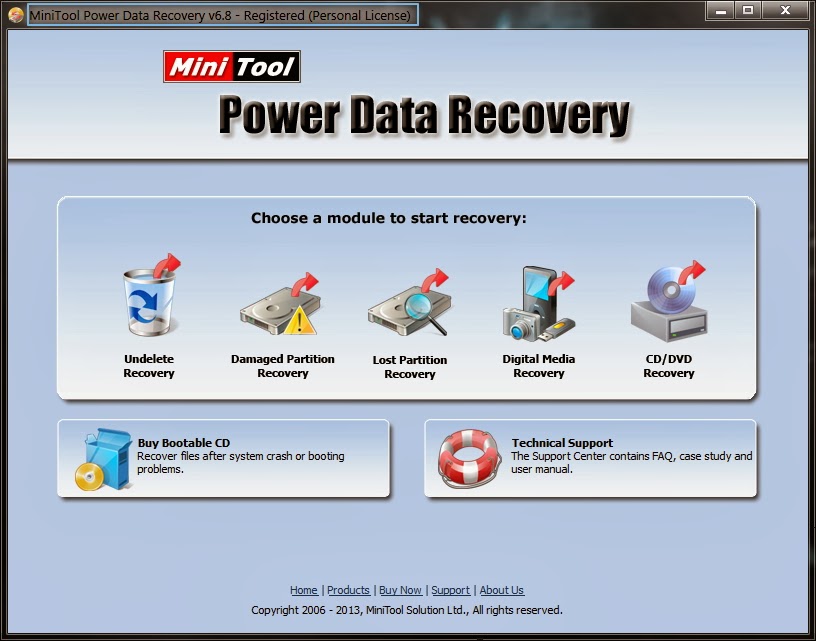 MiniTool Power Data Recovery 6.8.0.0 [Potente software de recuperación ...