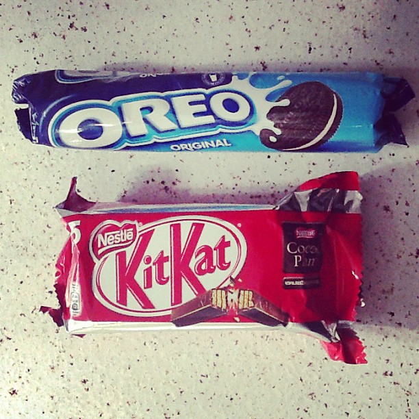 REQUETEBUENOS: Oreo Nutella Cheese and Choco Kit Kat Cake