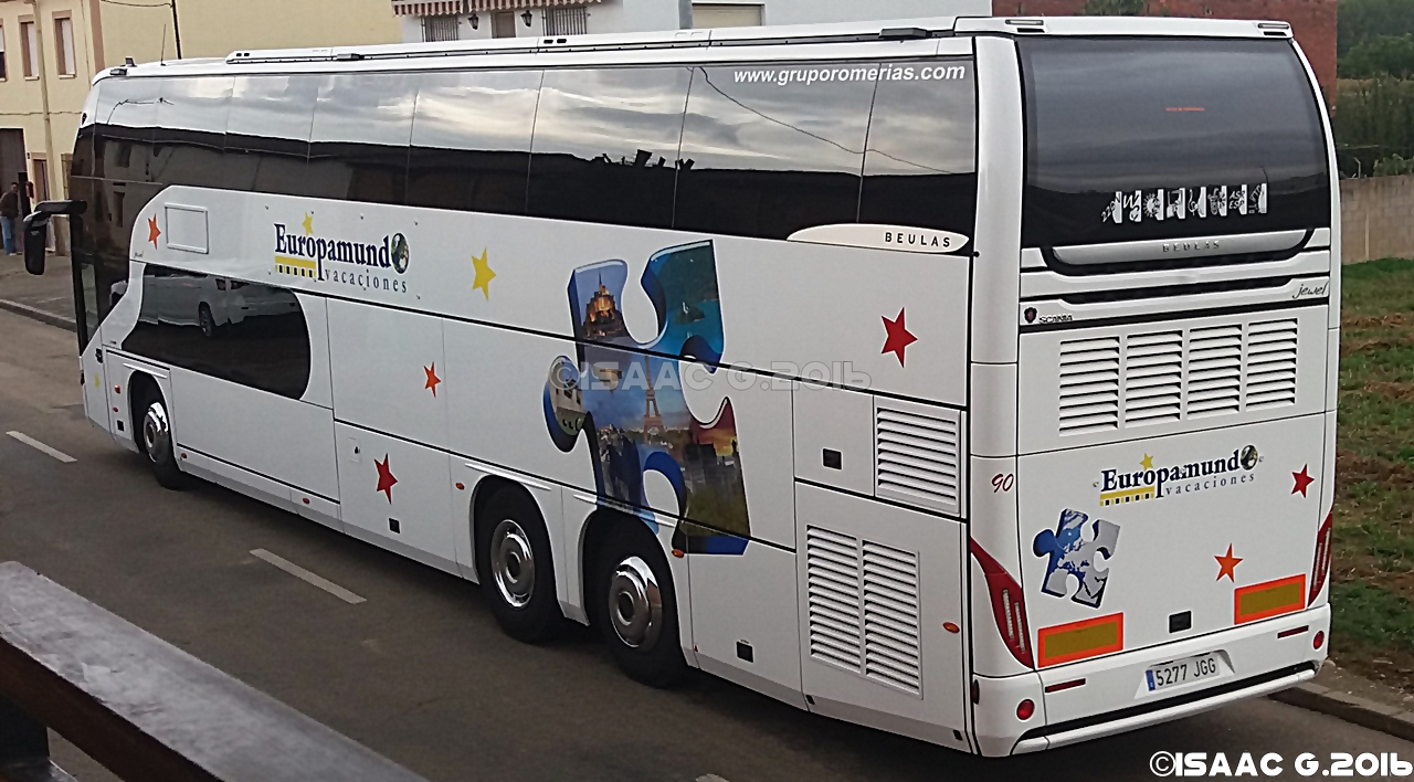 Camiones y Autobuses en Castilla y León: Nº90 Beulas Jewel-Scania