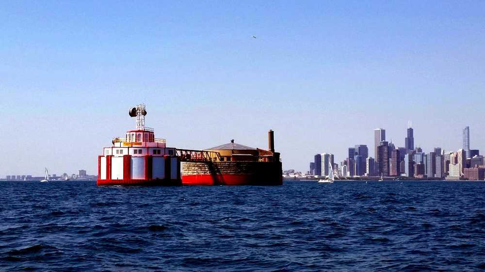 Water cribs in Chicago