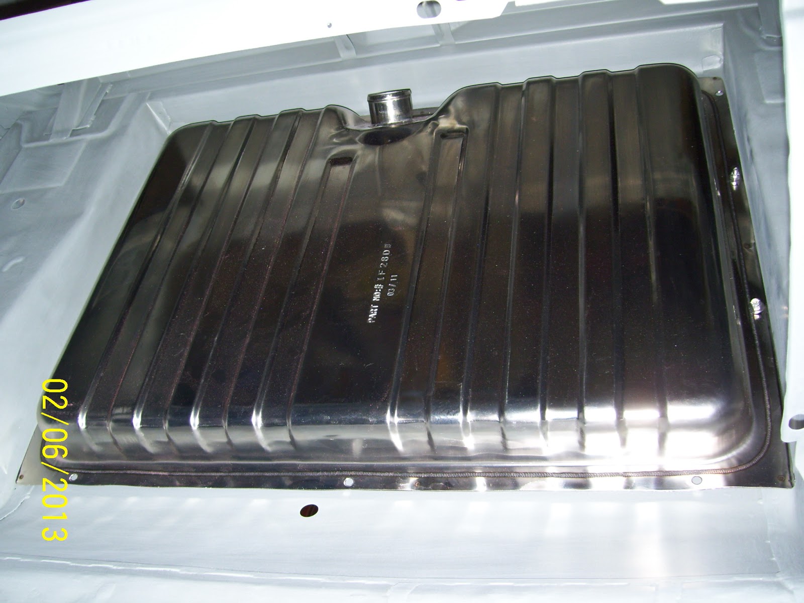 Night Mission Boss 302 Blog: Fitting a Stainless Fuel Tank & Interior ...