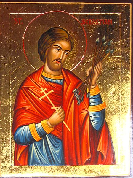 Schitul Sf. Ilie - Berzunti: SFANTUL MUCENIC SEBASTIAN