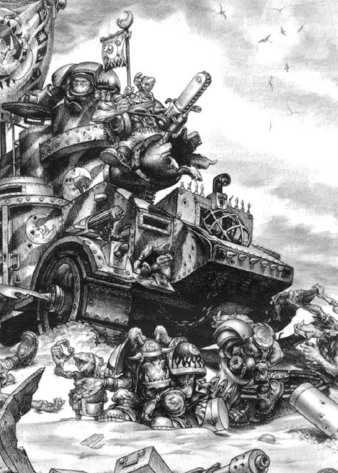 Give'em Lead: Rogue Trader Space Ork Raiders Complete!