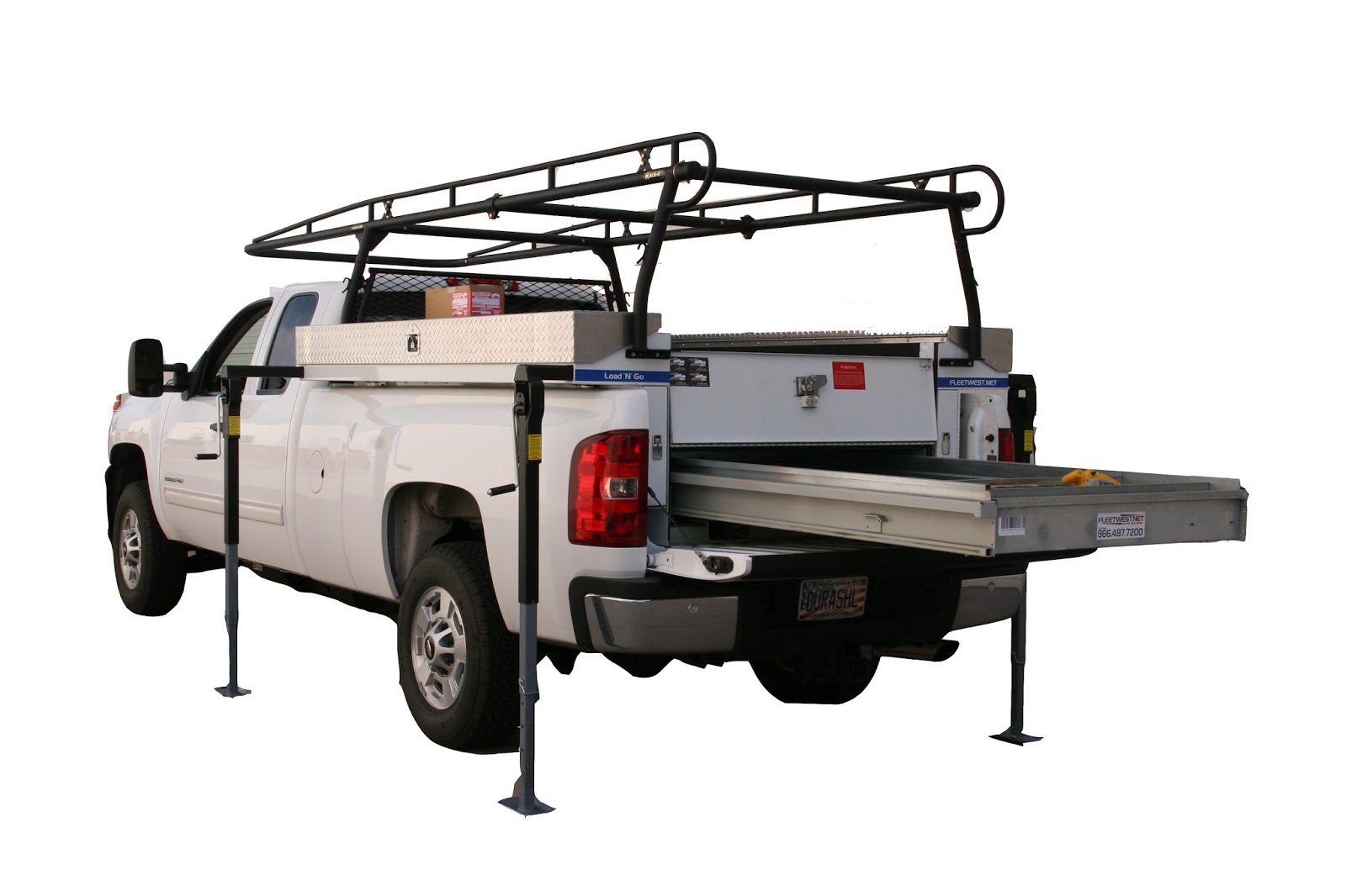 Transferable Slip-On Work Truck Bodies For Standard Pickup Trucks ...