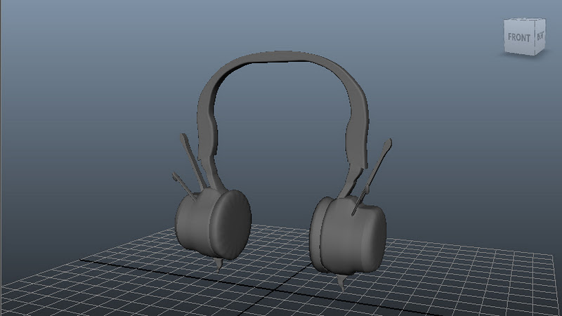 Webb's Blog: Prop Development - Completed Headphones