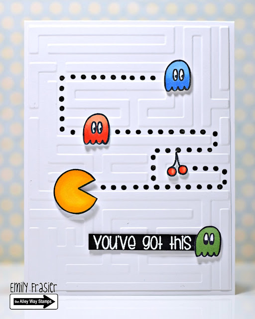 Pieces by Emily: Pacman Card