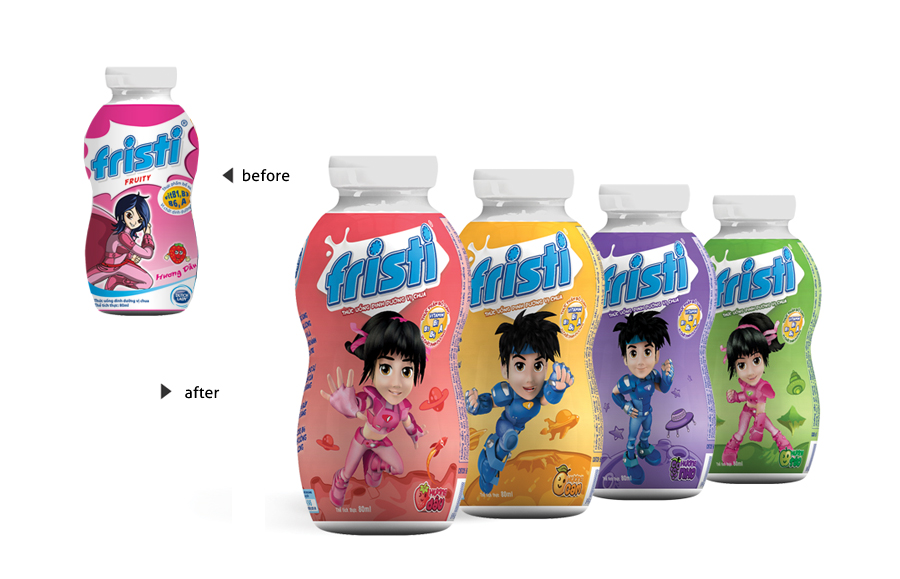 Fristi Re-power – Packaging Of The World