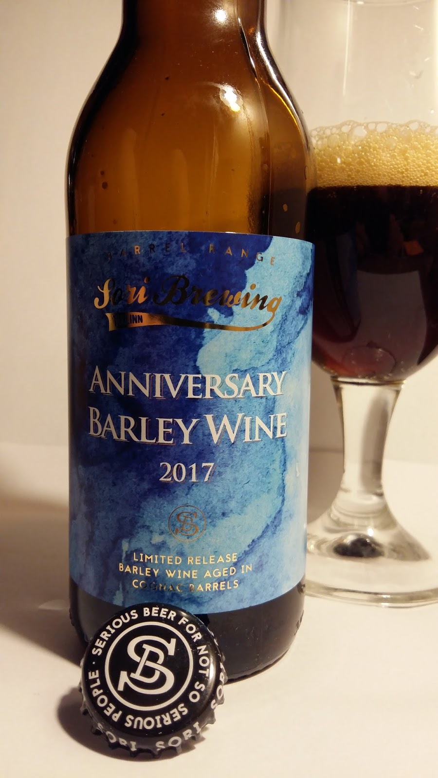 Gambrinuse õllepäevik: Anniversary Barley Wine 2017