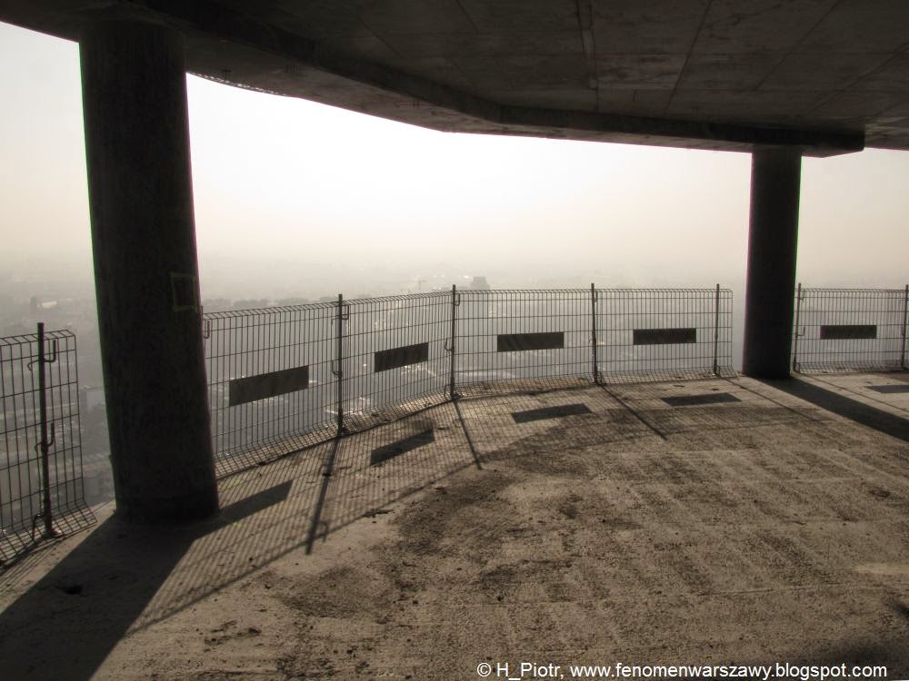 FENOMEN WARSZAWY: Warsaw Spire - widoki z góry, cz. 1