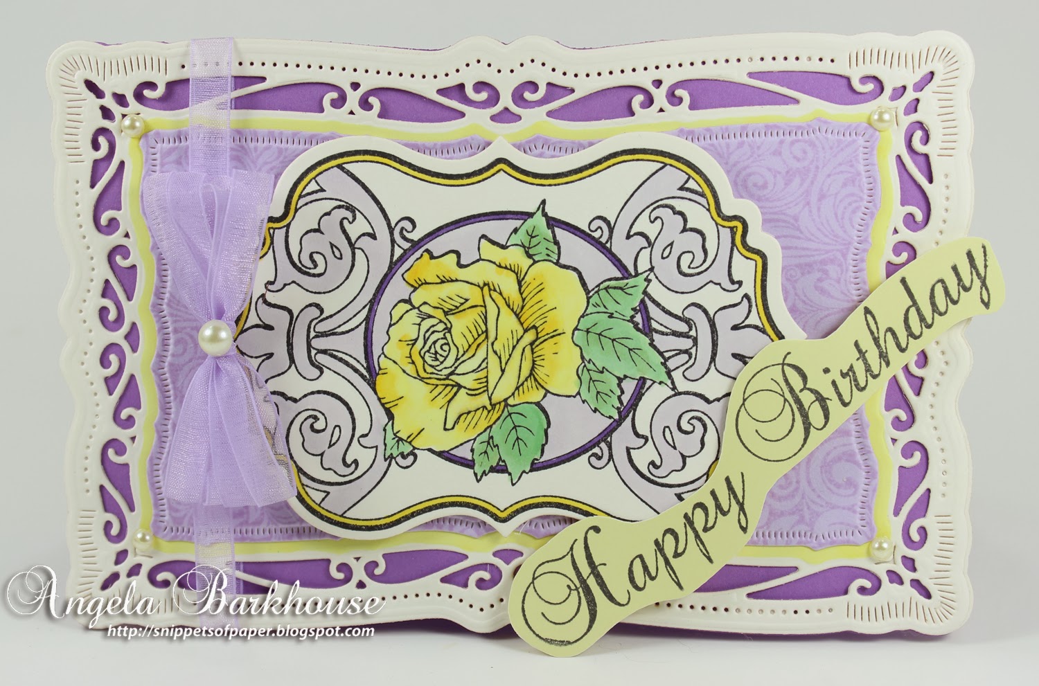 Snippets of Paper: Happy Birthday Rose