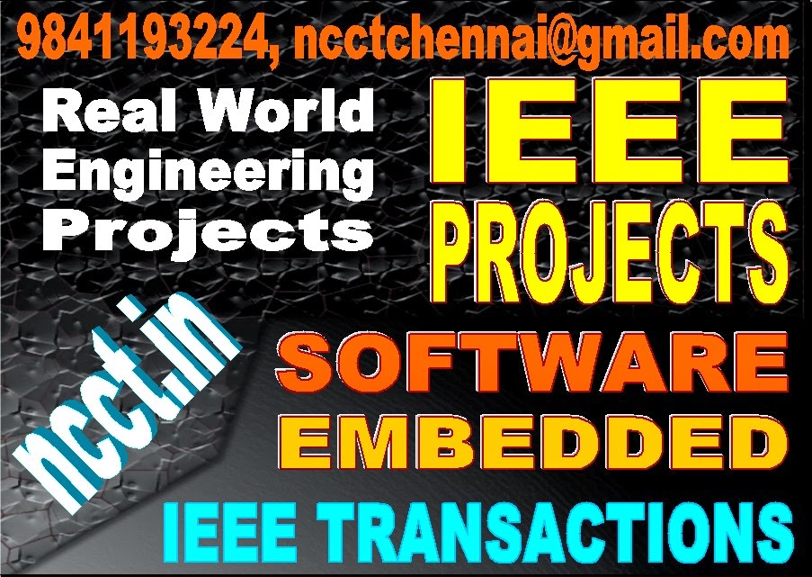 NCCT - PROJECT IMAGE GALLERY: Embedded System Project Kits, VLSI ...