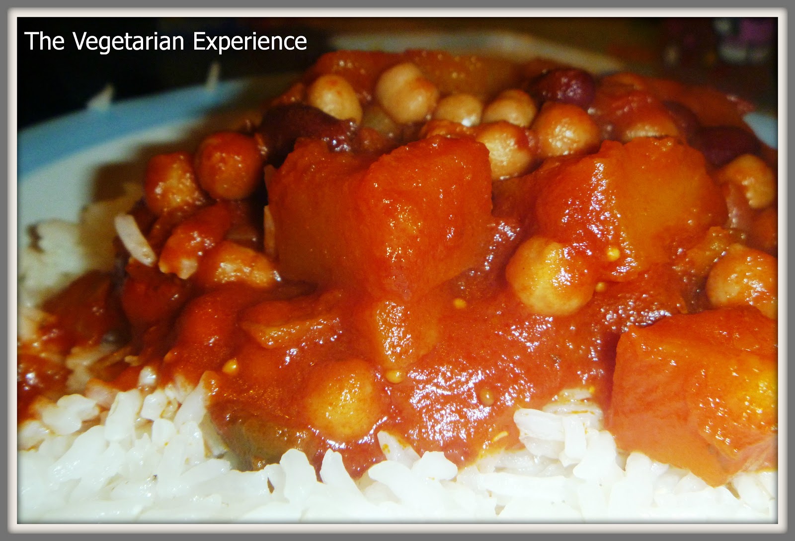 The Vegetarian Experience: Slow Cooked Butternut Squash and Chickpea Stew