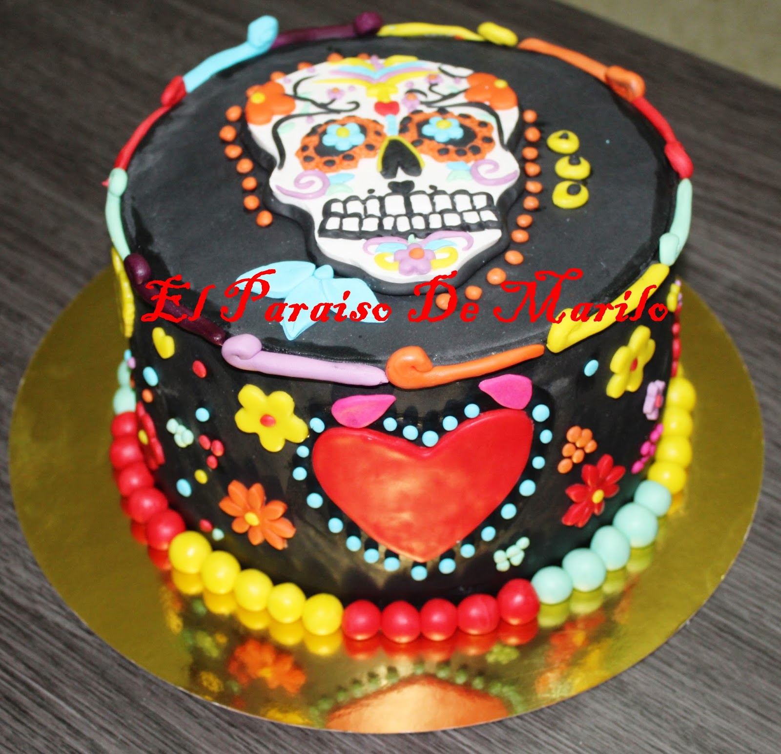 EL PARAISO DE MARILO: Catrina cake