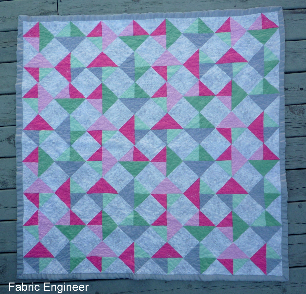 Fabric Engineer: Rotating squares