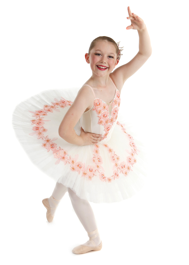 Divine Classical Ballet Tutus: Lilli in her Cream Ballet Tutu