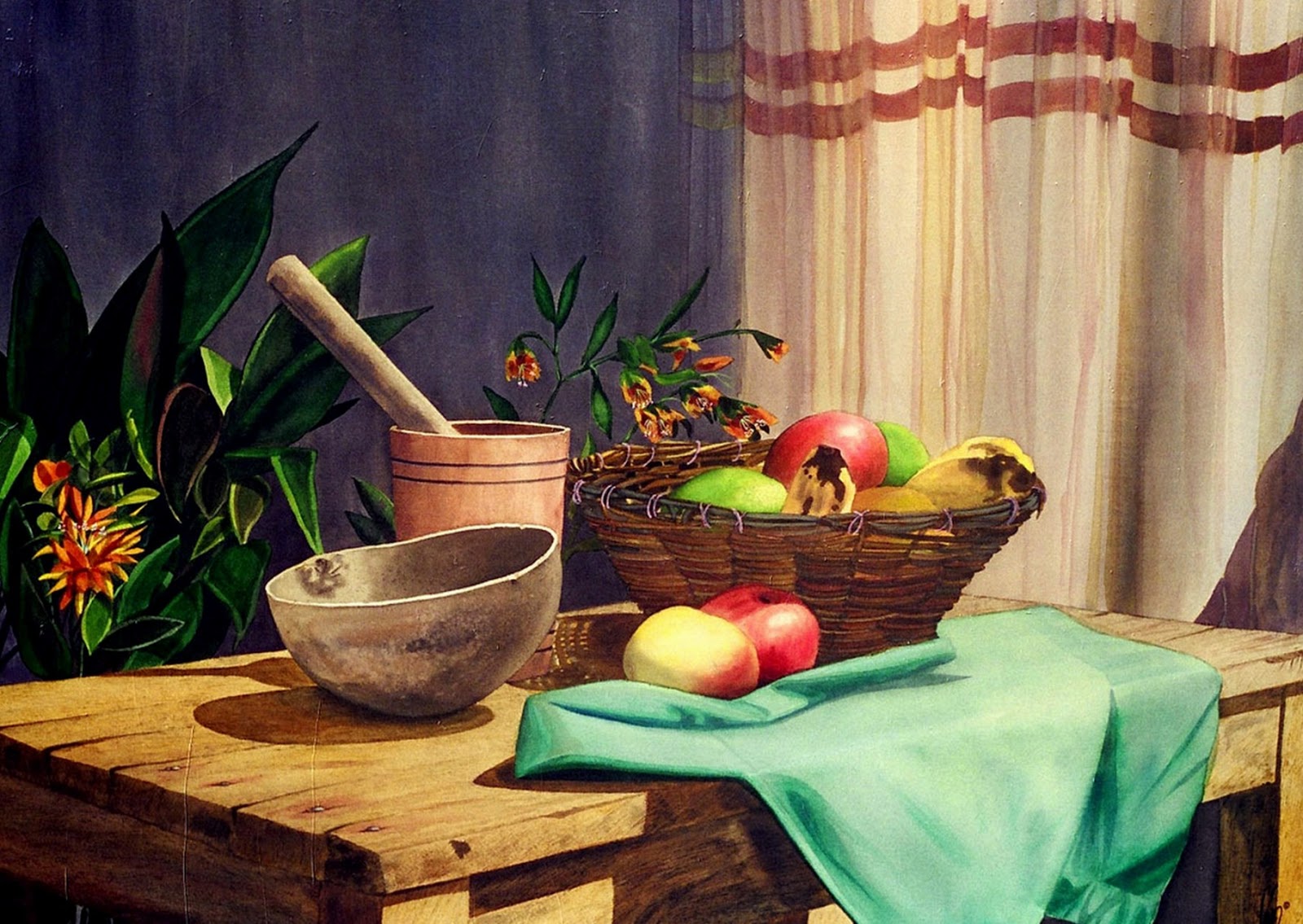 El arte es su máxima expresión : Preciosidad de Bodegón Campesino Sobre ...