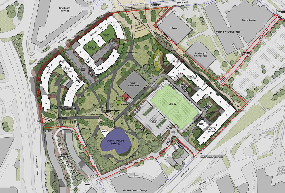 Aston University | Student Accommodation | Phase 2 | 18fl | Comp ...