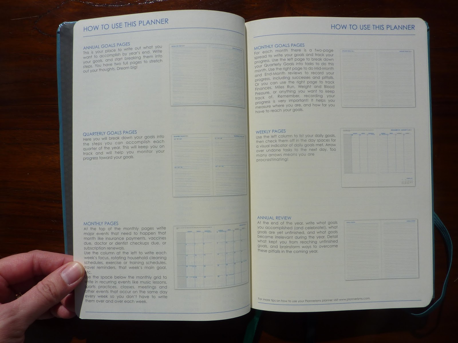 Plannerisms: Plannerisms planners: detailed photos of all the features!