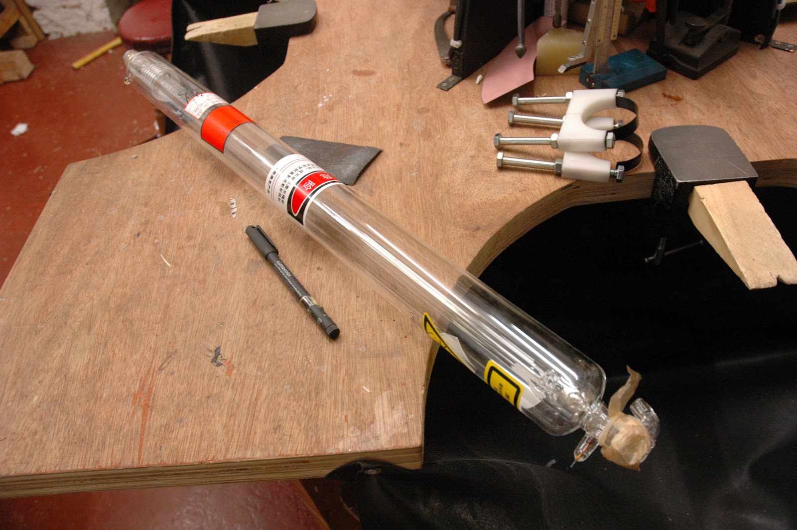 Laser Cutter Mark 1: Fantastic Laser Tube