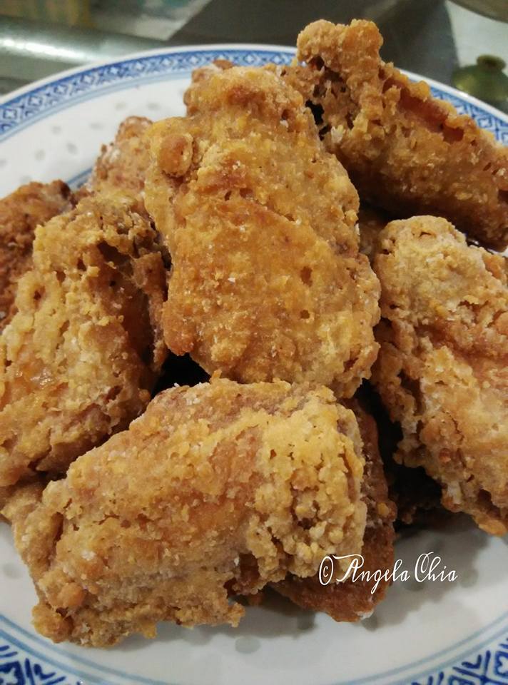 Angela Chia: Easy Prawn Paste Chicken Mid-Wings 虾酱鸡翅