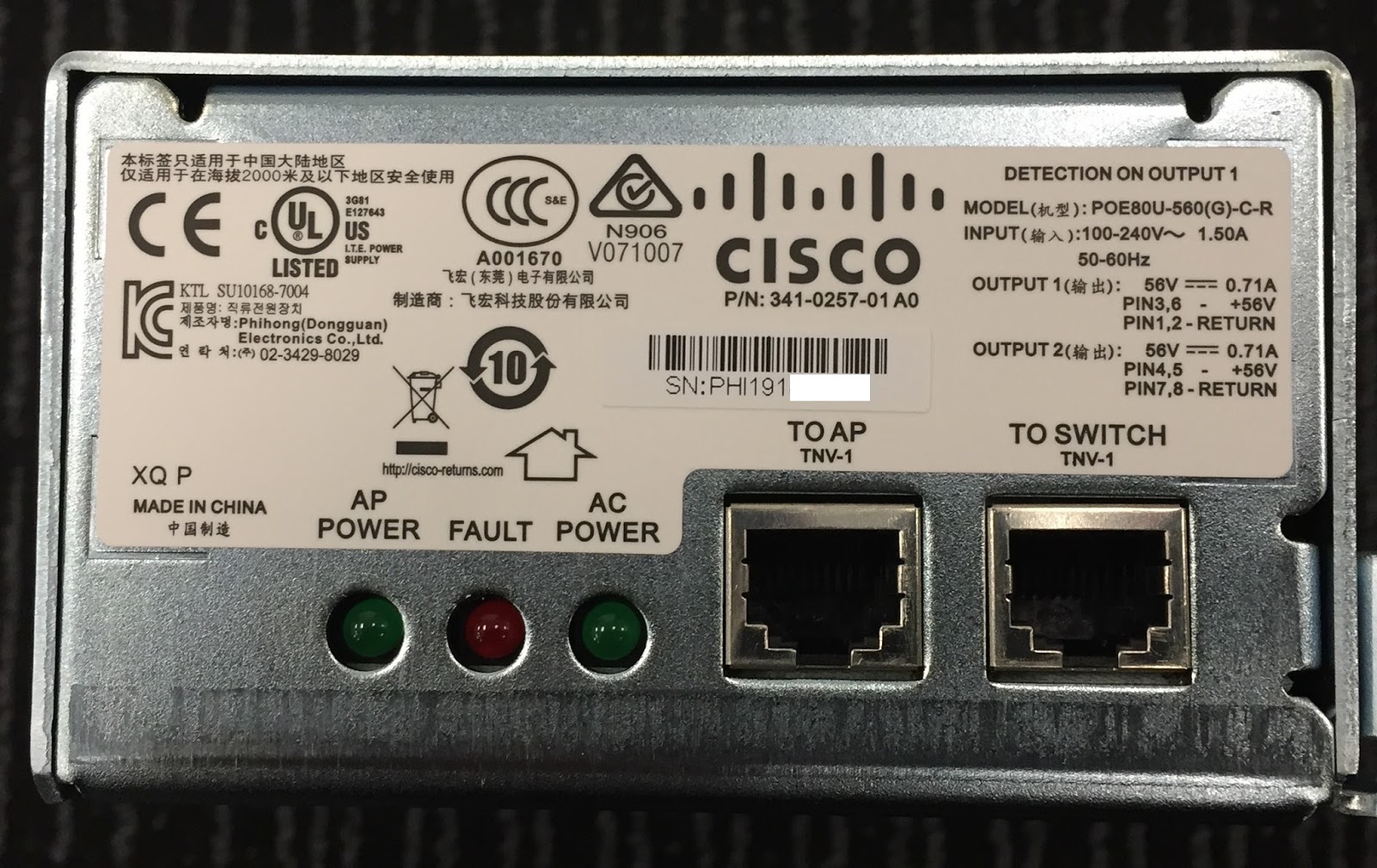 My Network Lab: Cisco Aironet 1552 Lightweight Outdoor Mesh AP