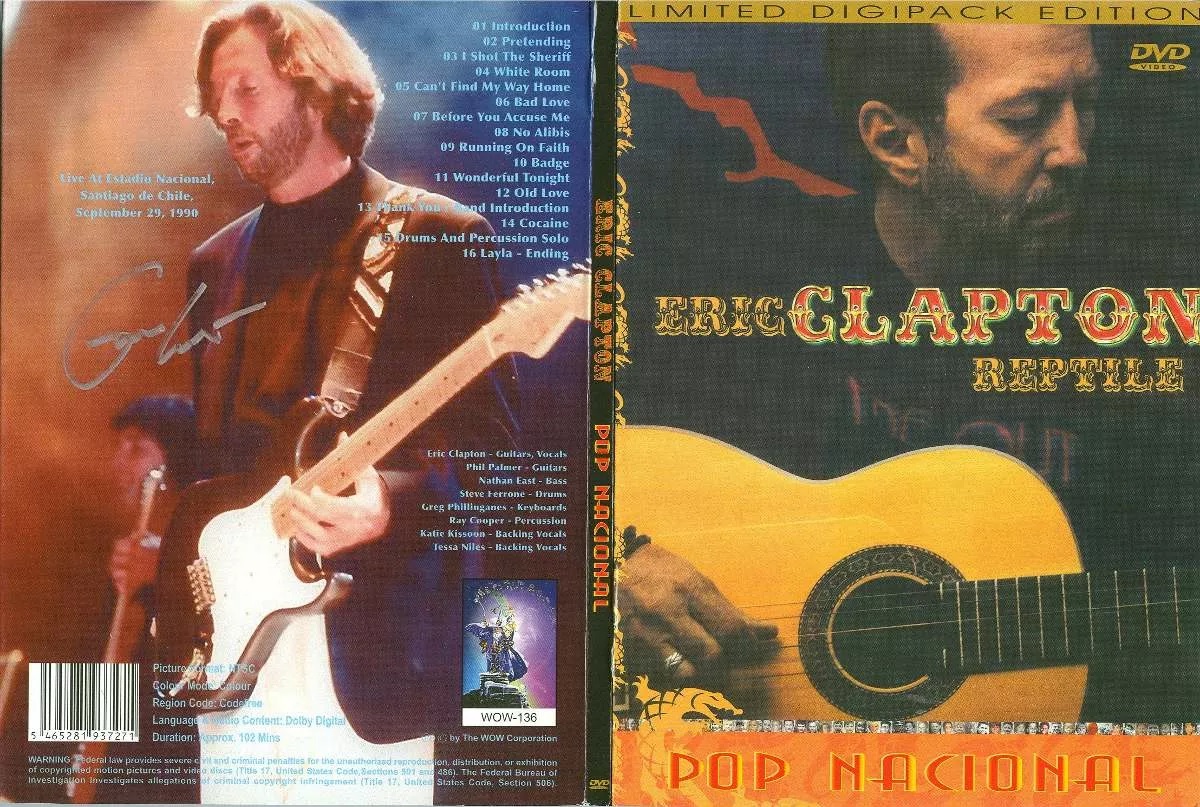 T.U.B.E.: Eric Clapton - 1990-09-29 - Santiago, CL (DVDfull pro-shot)