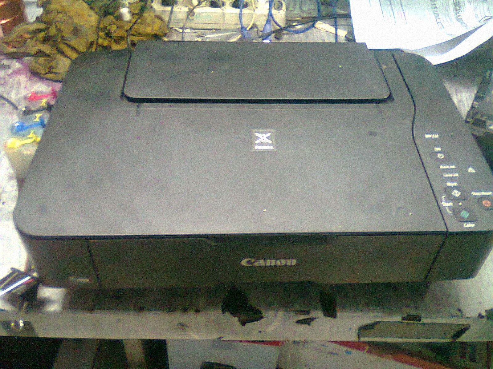 Langkah Memasang Infus & Saluran Pembuangan pada Printer Canon PIXMA MP237