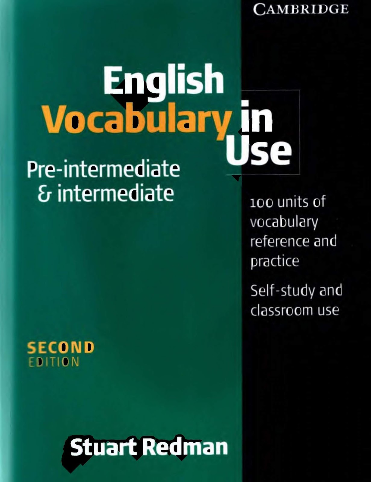 English Vocabulary in Use Pre-Intermediate & Intermediate sách PDF từ vựng