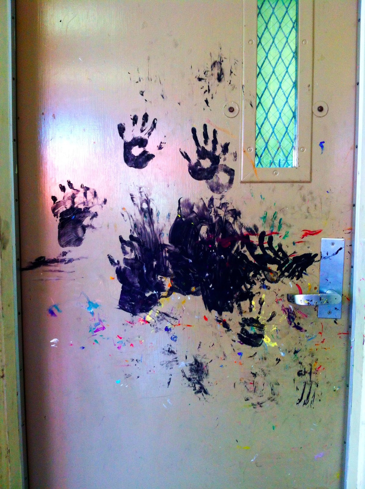 We-Make-Marks: HOLY MOLY!!: The Tape Project 3 (Stained Glass Style)