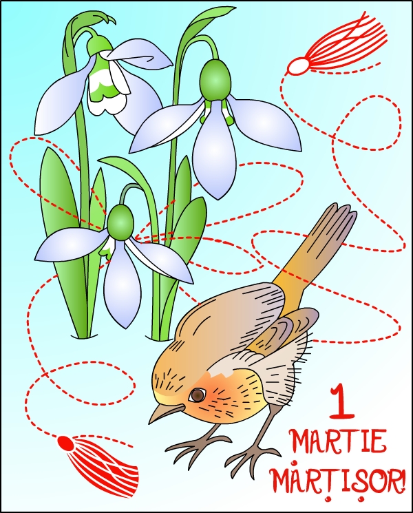 Nicole's Free Coloring Pages: 1 MARTIE, MARTISOR * COLORING PAGES
