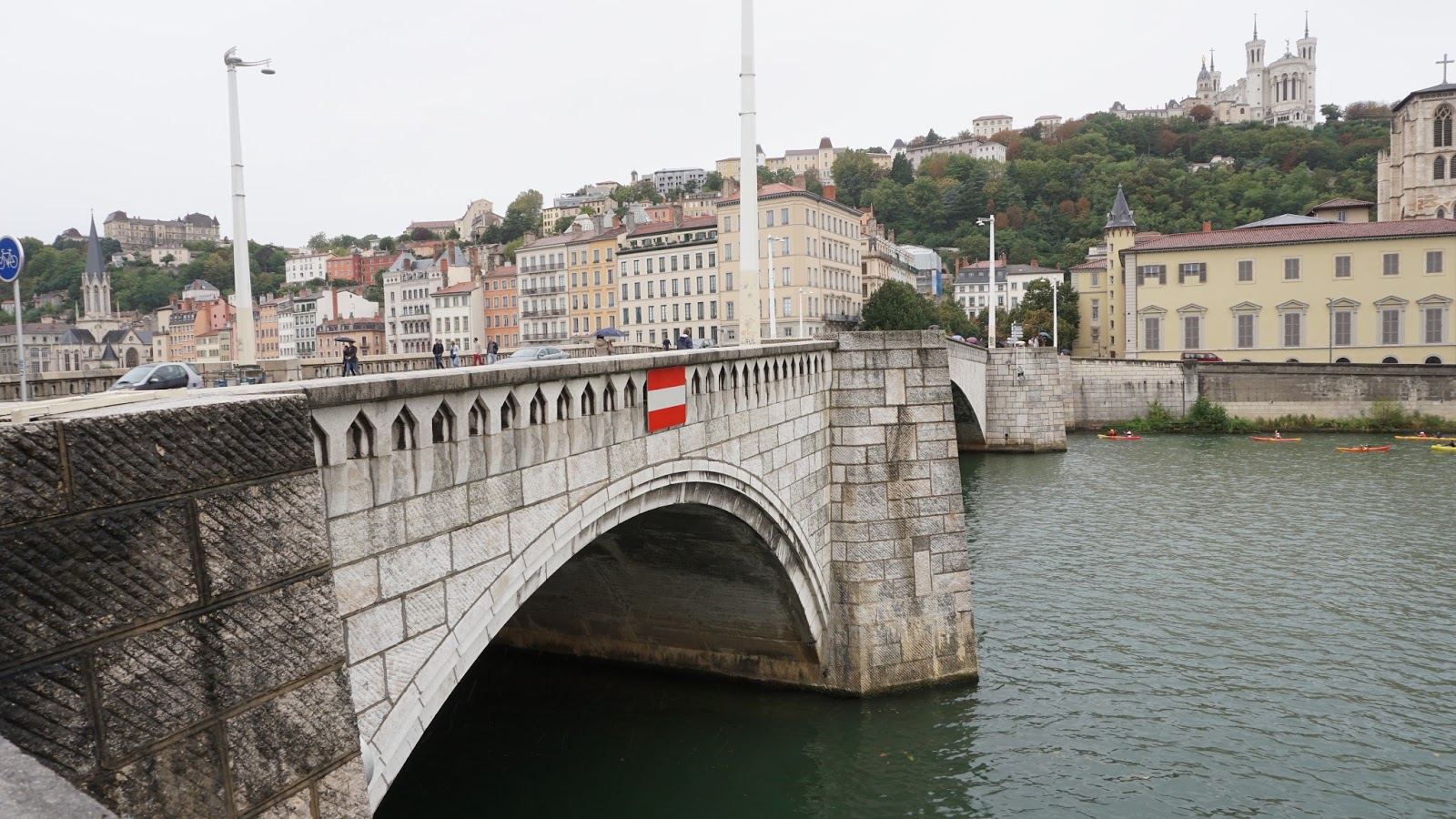Bridge of the Week: Bridges of Lyon, France: Pont Bonaparte across the ...