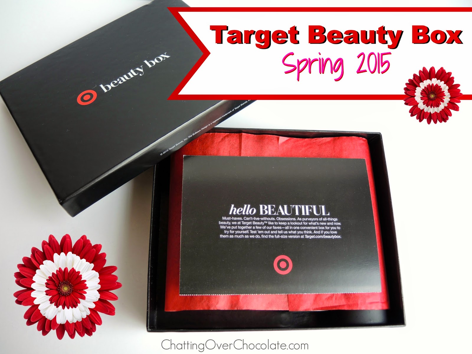 Chatting Over Chocolate: Target Beauty Box // Spring 2015