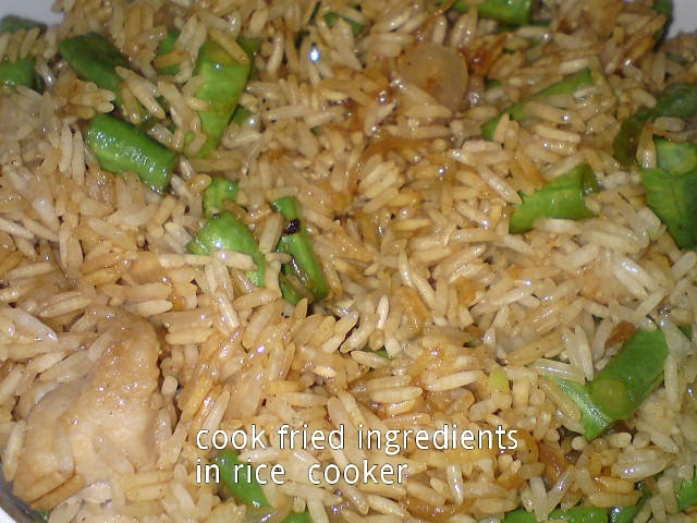 Cooking Pleasure: Long Beans Rice