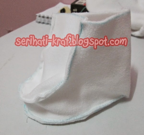 Jom Buat Sendiri.: kasut panda comel- set ( part 2)
