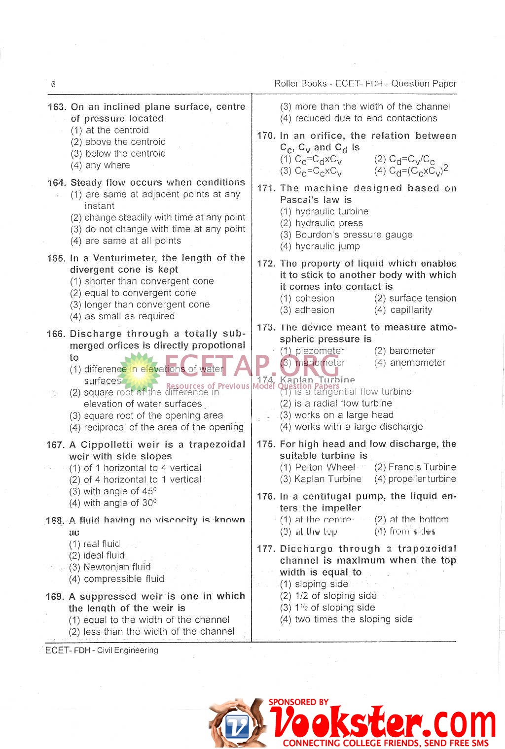 ECETAP - 2016, Previous, Model Papers, Question Papers EEE,ECE,SCE ...