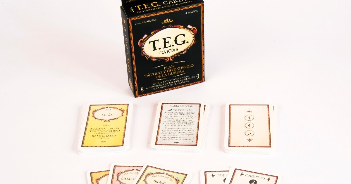 T.E.G Cartas