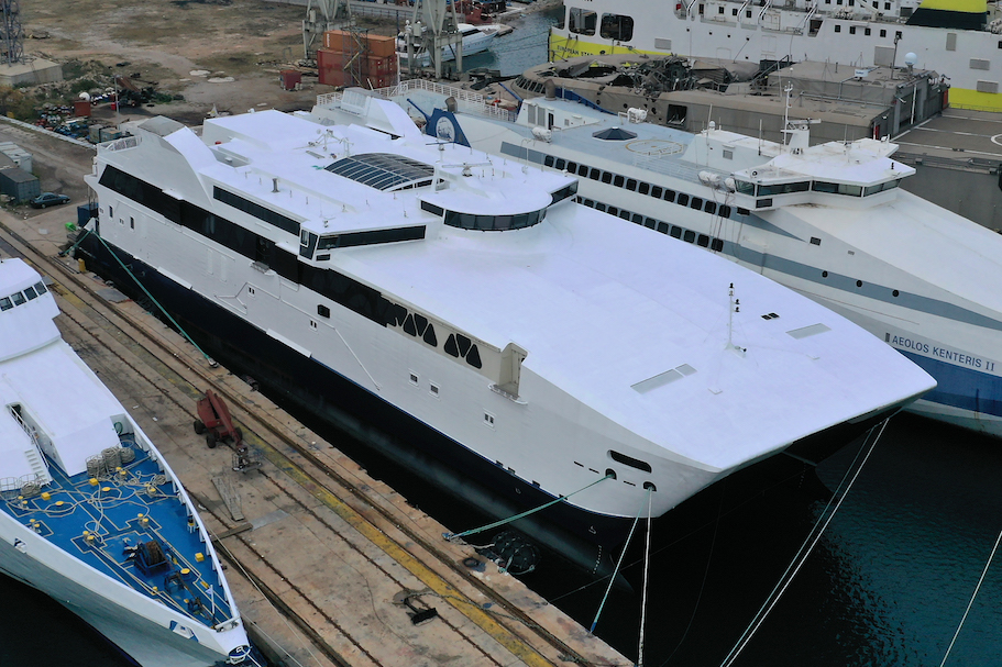 FERRYBALEAR: El Hsc "World Champion Jet" navegando en servicio para ...