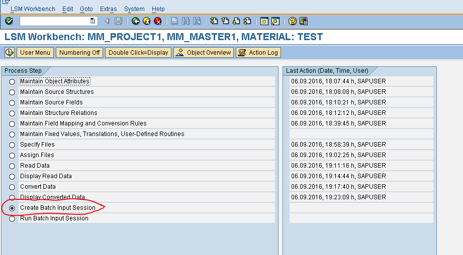 Uploading the Master records(MM01) to SAP System using Batch Input ...